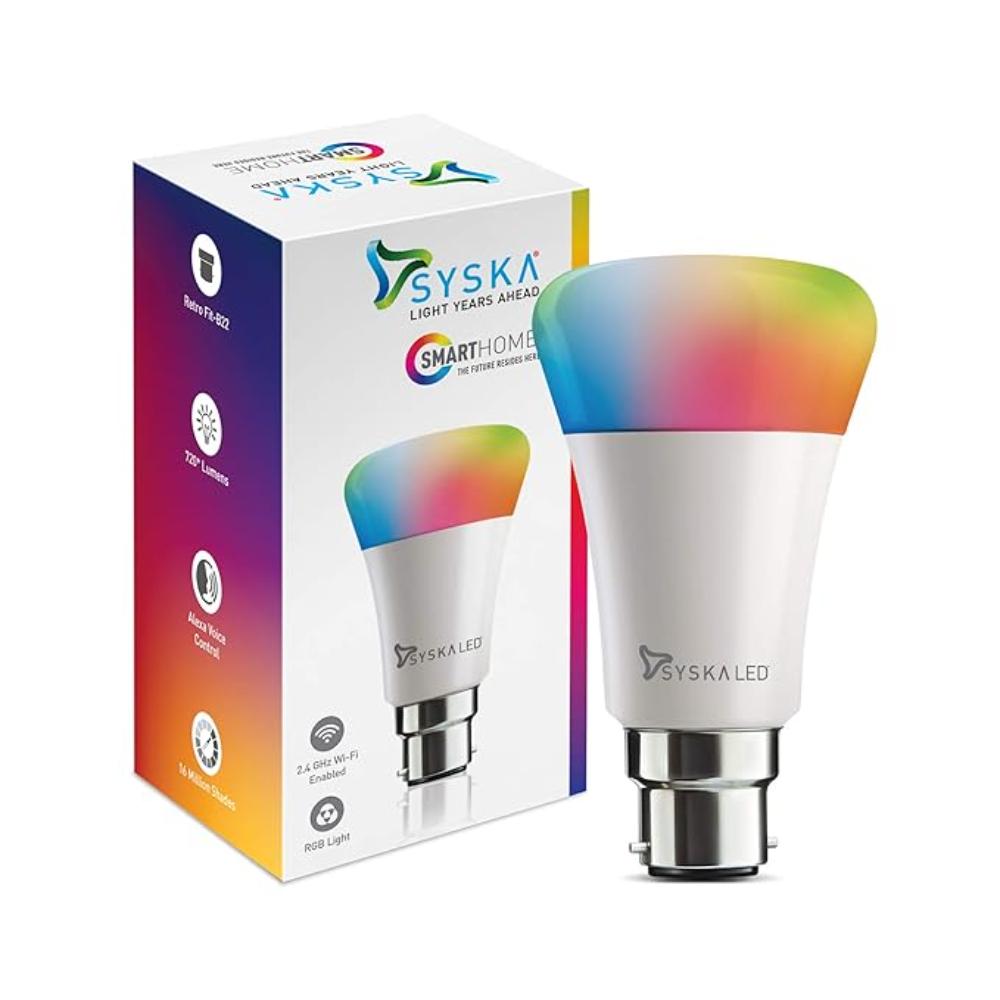 Buy Syska Smartlights LED 7 Watts Round, B22 at Reliance Digital