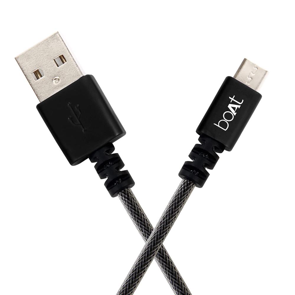 Buy boAt Micro USB Cable 500, Black at Reliance Digita