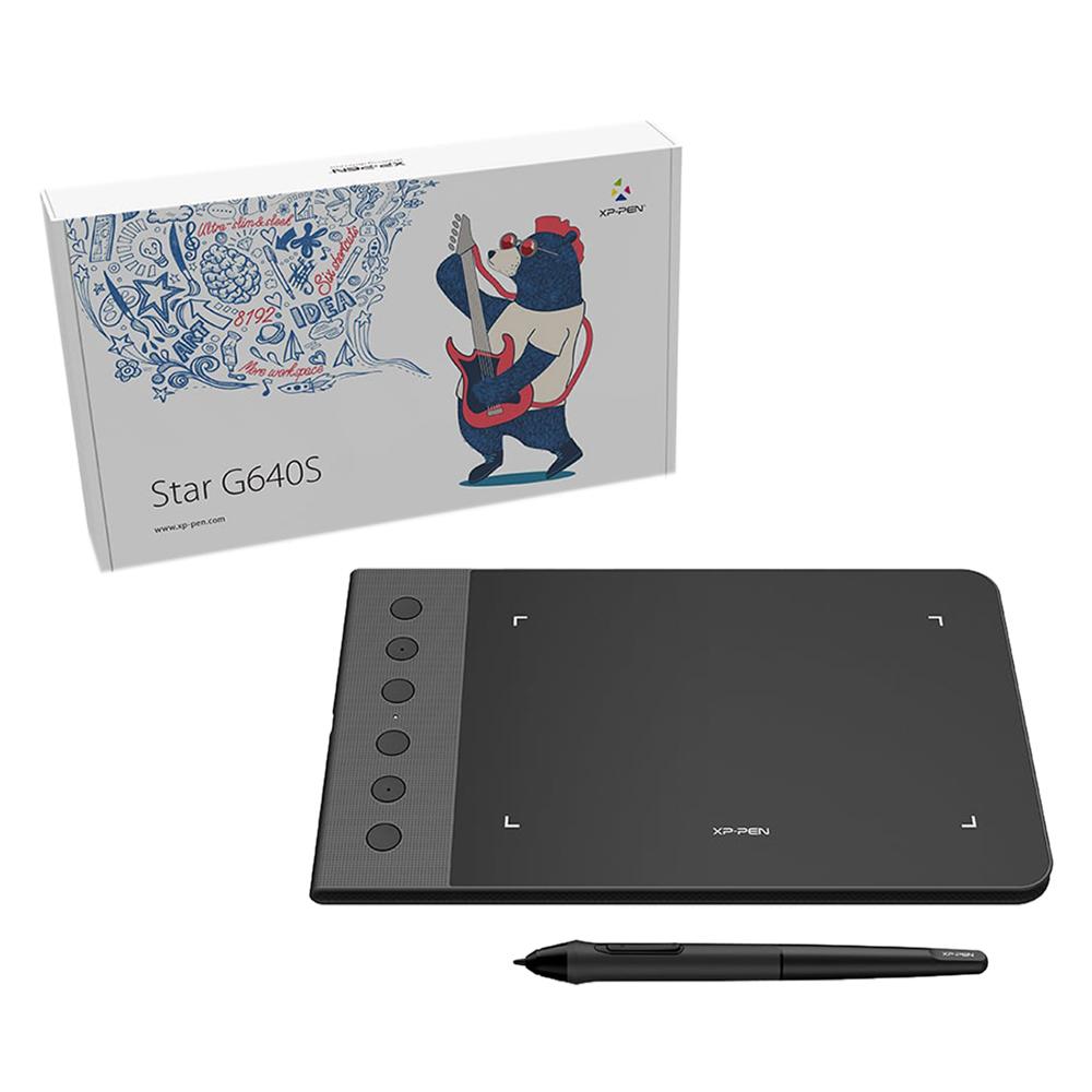 Buy XP-Pen Star Series Star G640S Graphic Pen Tablet (Ideal for Digital ...