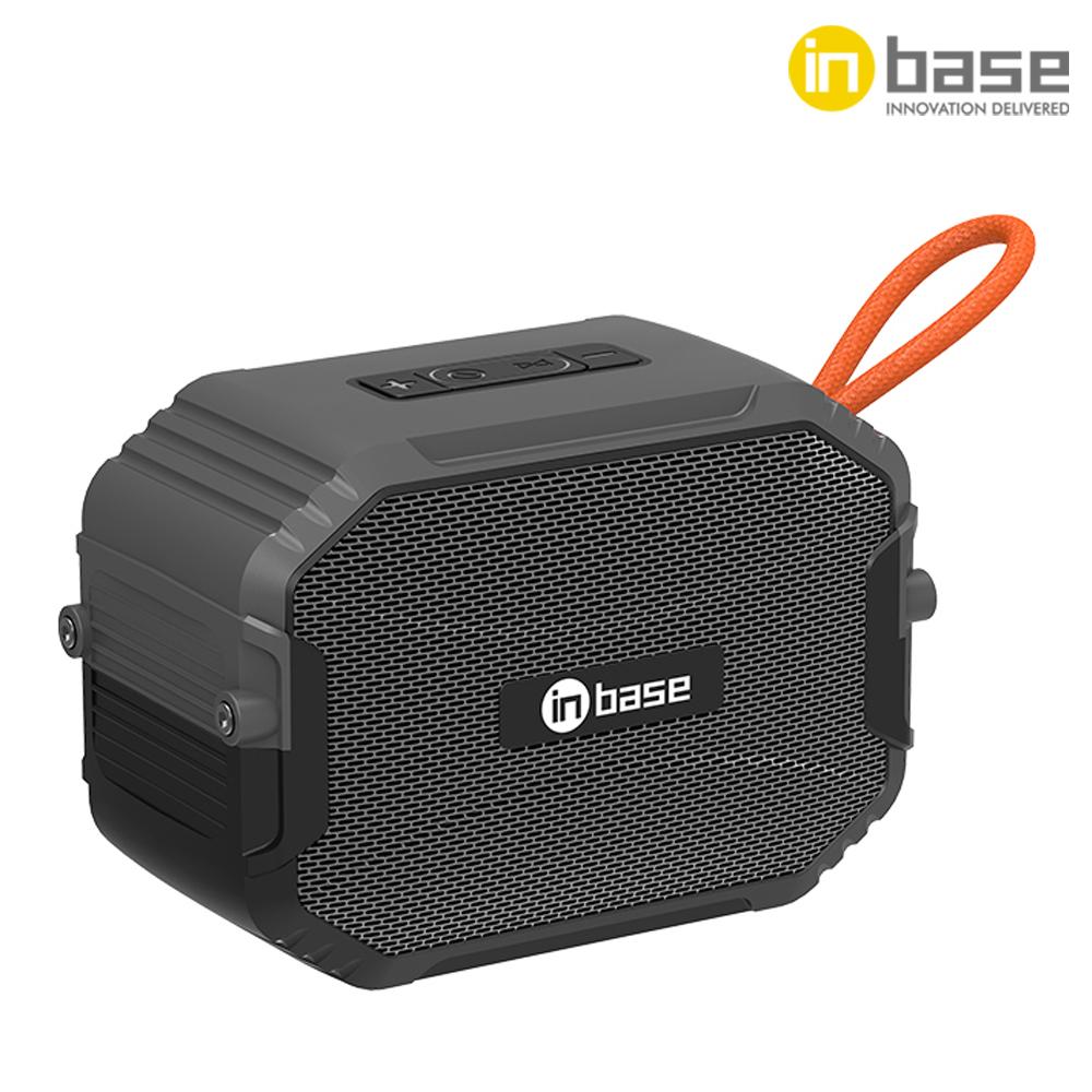 Buy Inbase IB-1664 Boom Plus Bluetooth Speaker with HD Mic and Rugged and Water Resistant, Grey ...