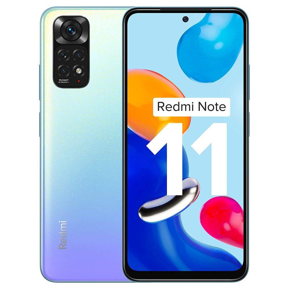 Buy Redmi Note 11 128 GB, 6 GB RAM, Starburst White, Mobile Phone at ...