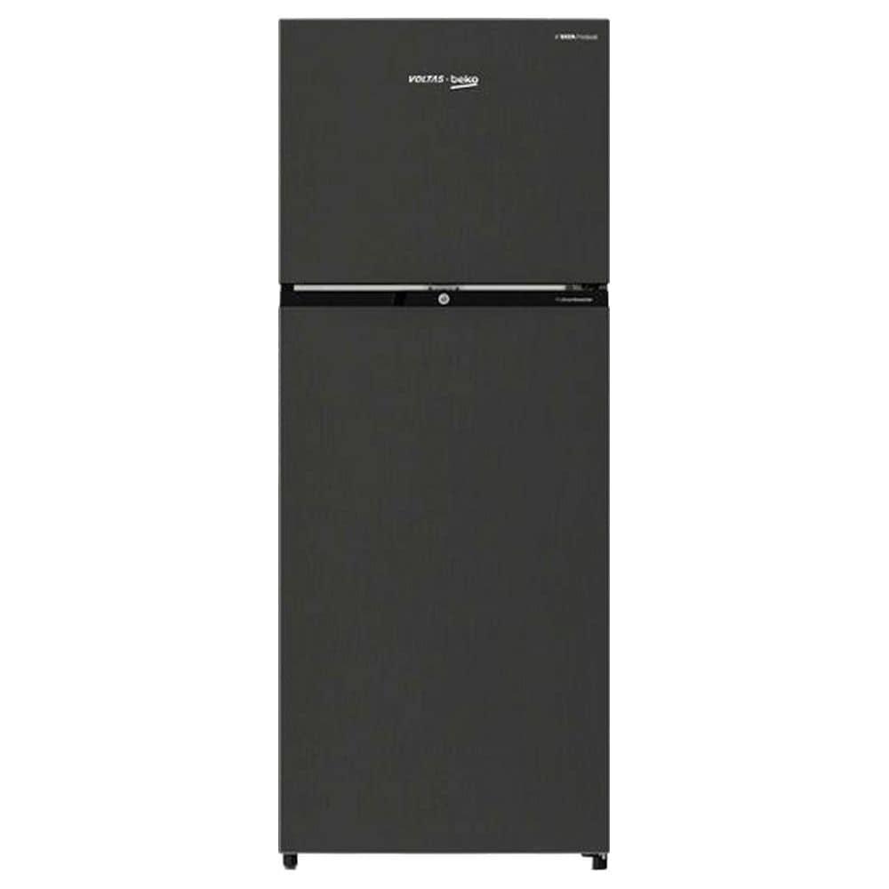 Buy Voltas Beko 275 Litre 2 Star Double Door Refrigerator, Wooden Black ...