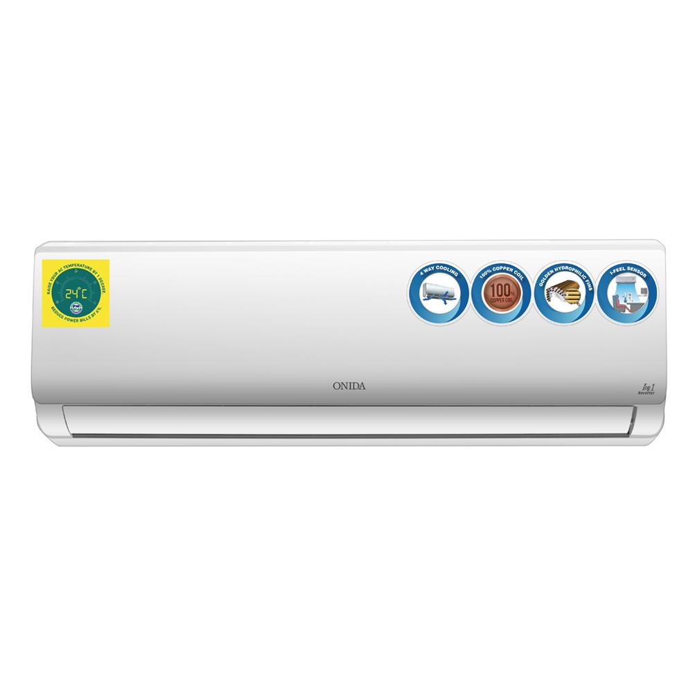 Buy Onida 1.0 Ton 5 Star IR125ICY1 Inverter Split AC with Copper ...
