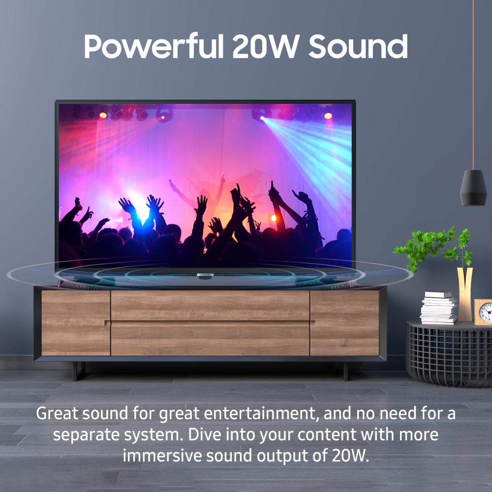 Buy Samsung 108 cm (43 inches) Crystal 4K Ultra HD Smart LED TV ...