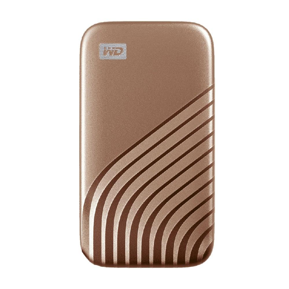 Western Digital 1 TB My Passport Portable Solid State Drive (SSD), Gold