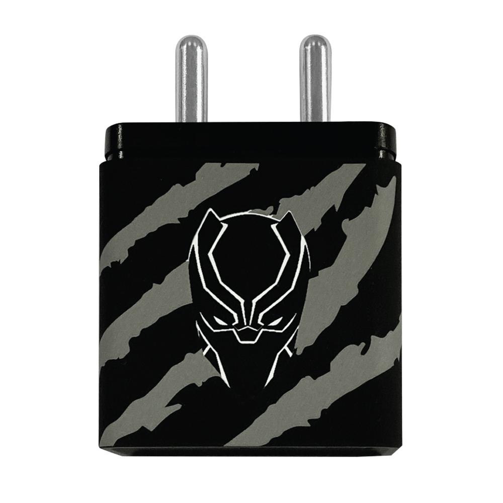 Buy Reconnect Marvel Black Panther Wall Charger, Scratch resistant, 2 ...