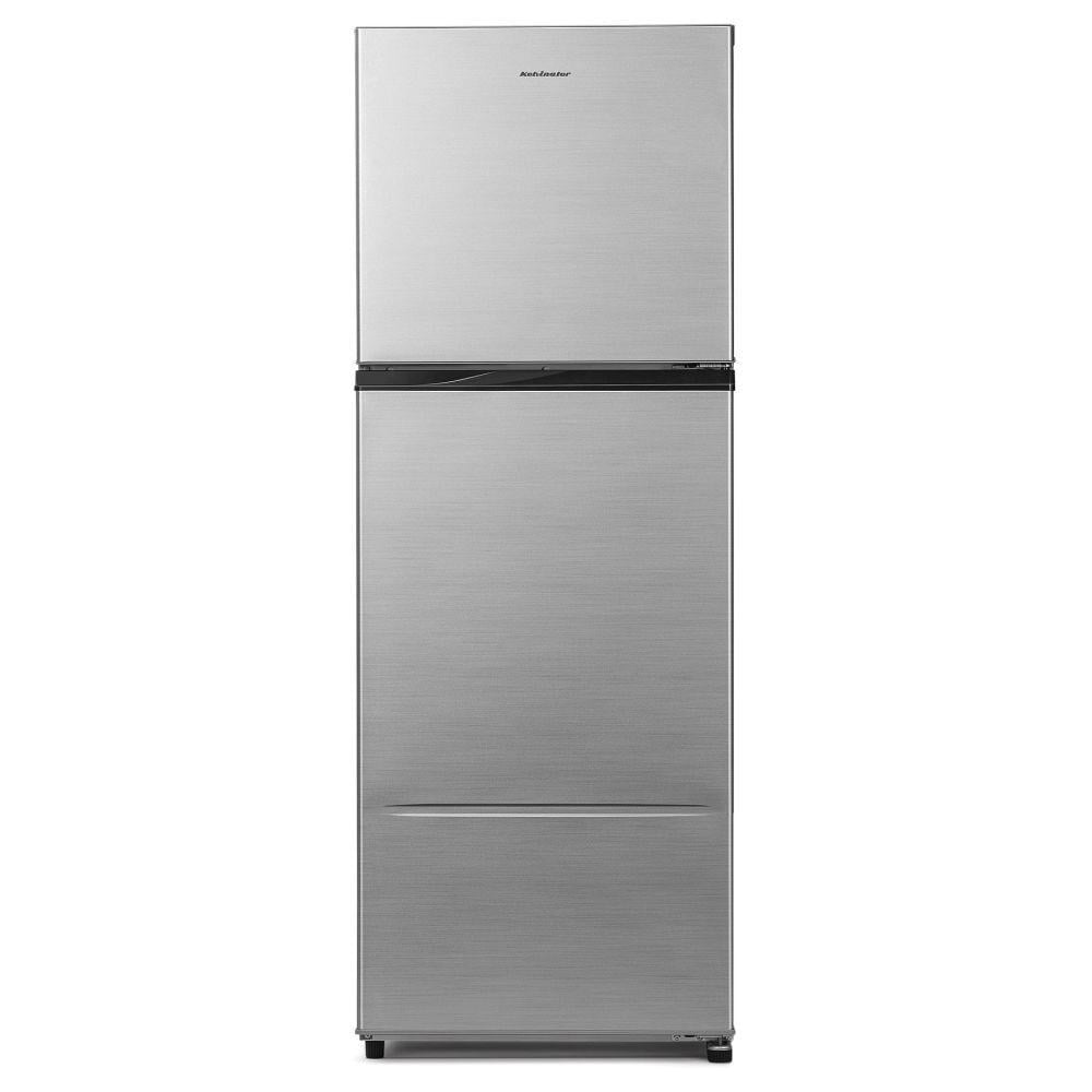 Buy Kelvinator 275 Litre 2 Star Double Door Convertible Refrigerator, Hairline Silver, KRF ...