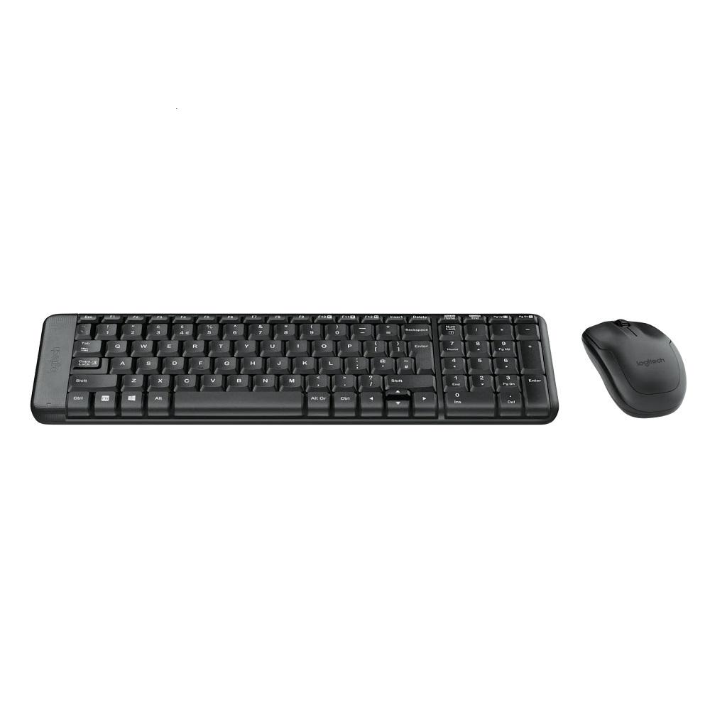 Buy Logitech MK220 Mouse & Keyboard Combo Wireless Laptop Keyboard ...