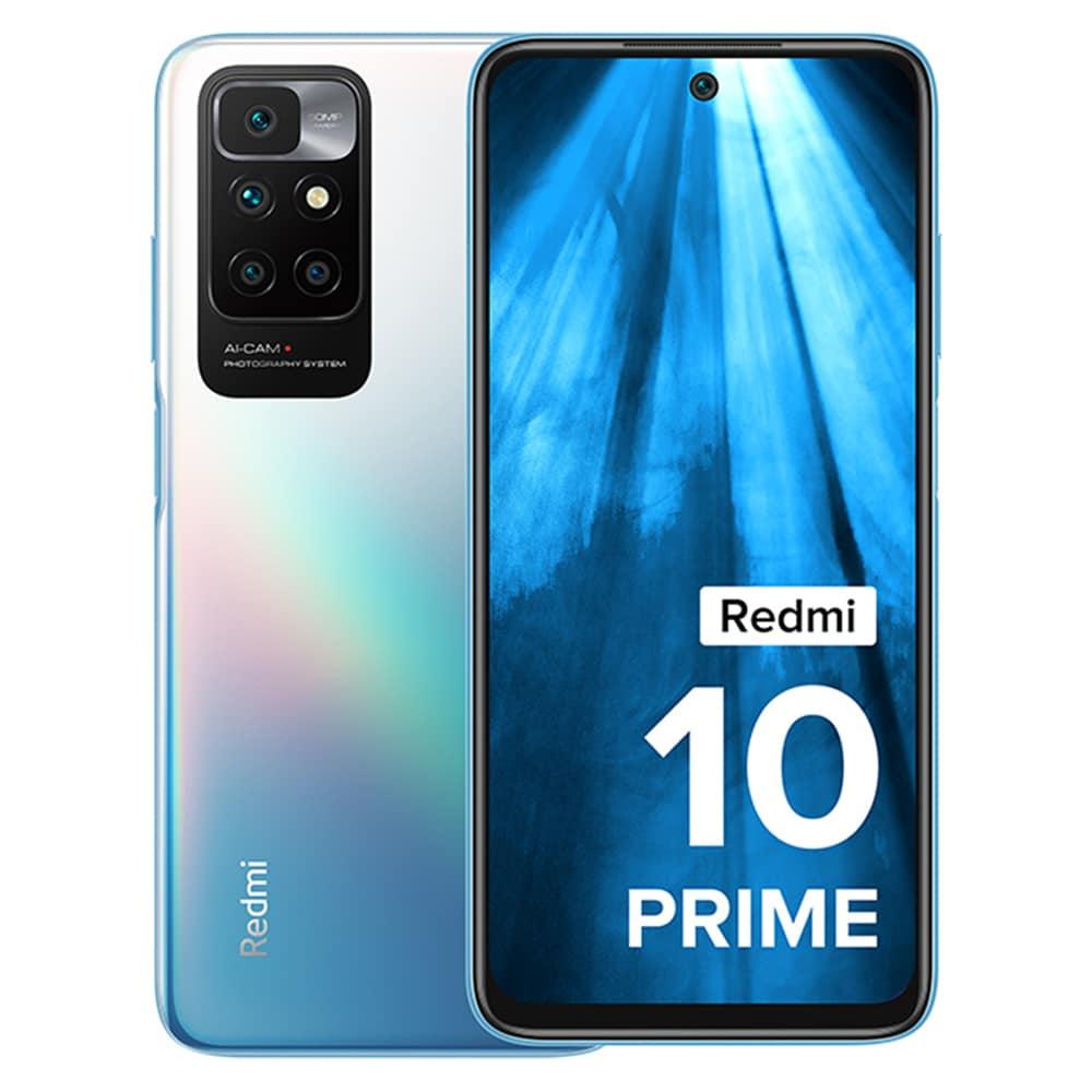 Redmi 10 Prime 2022 64 GB, 4 GB RAM, Bifrost Blue, Mobile phone