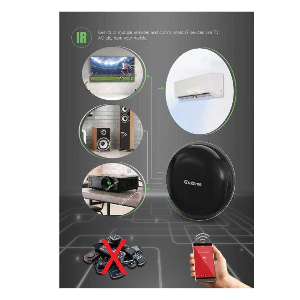 Buy Havells Crabtree Smart IR Remote Control, ACSTEDB001 at Reliance ...