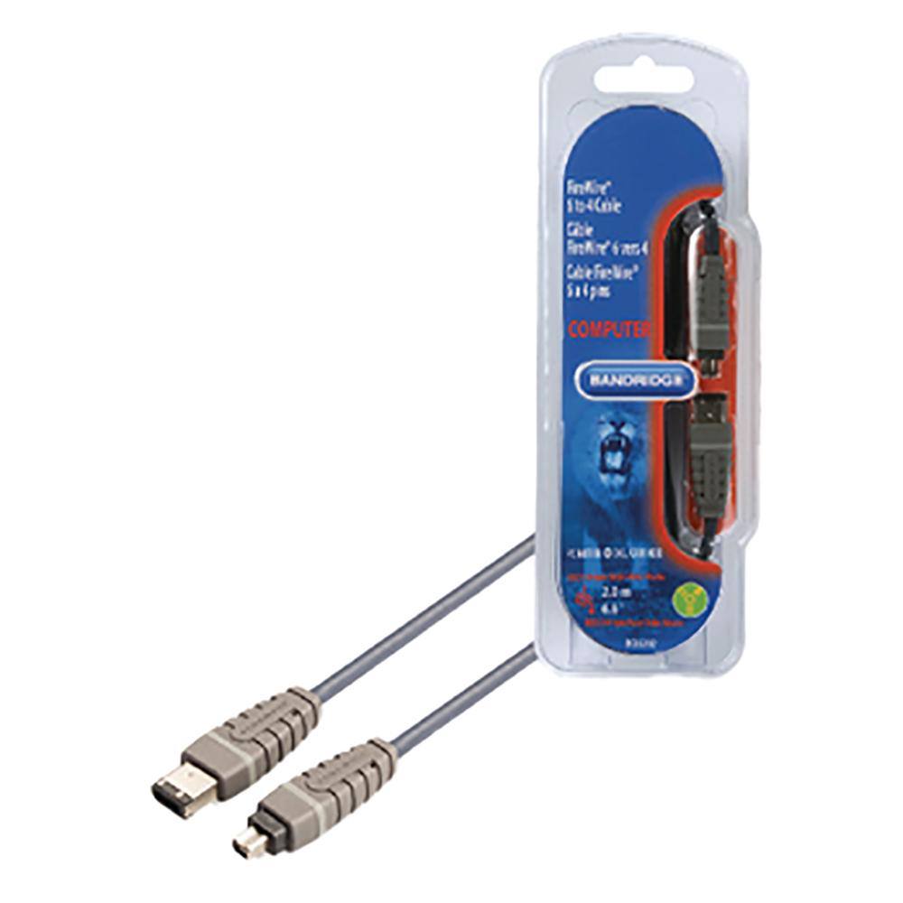 Buy Bandridge BCL6202 2 m FireWire 4-Pin to FireWire 6-Pin Cable at ...