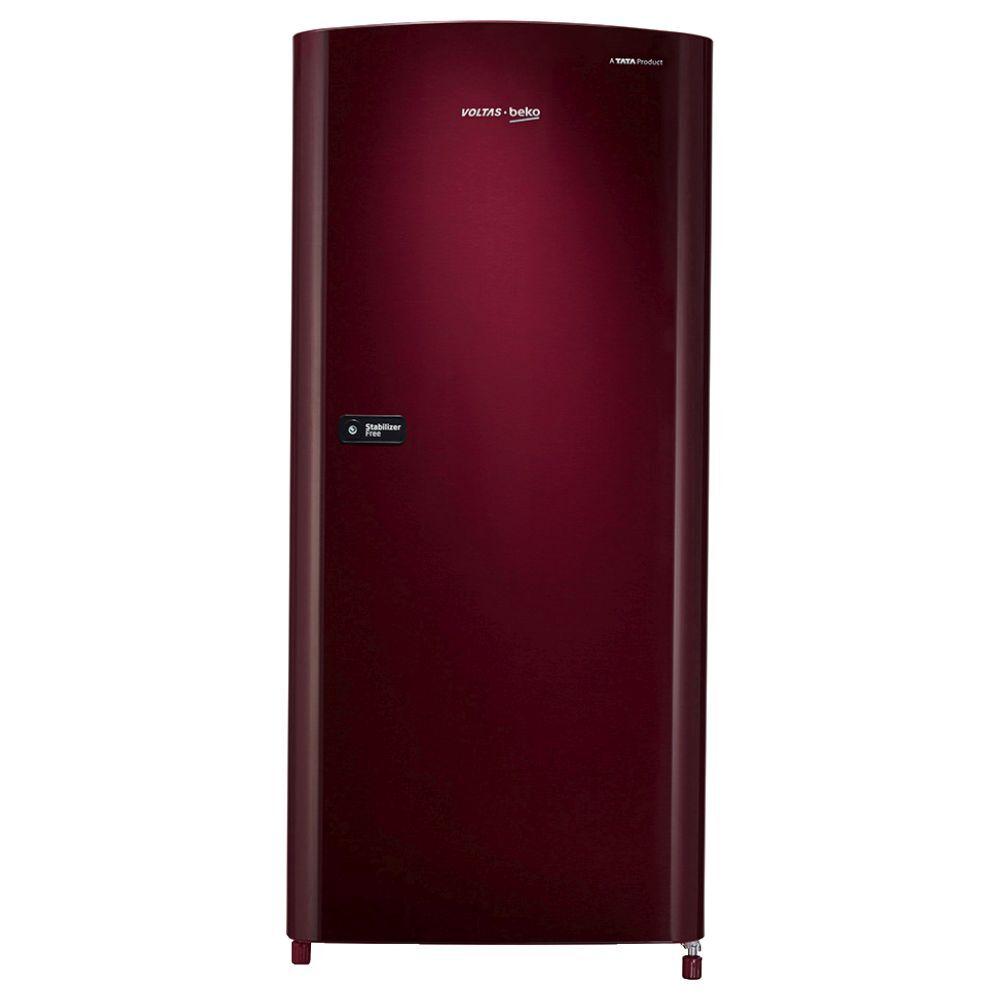 Buy Voltas Beko 188 L 3 Star Single Door Direct Cool Refrigerator, Wine ...