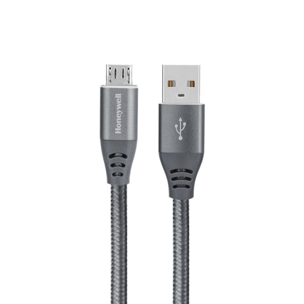 Buy HoneyWell CBL1.2MNB 1.2 meter USB to Micro USB Braided Cable, Grey ...