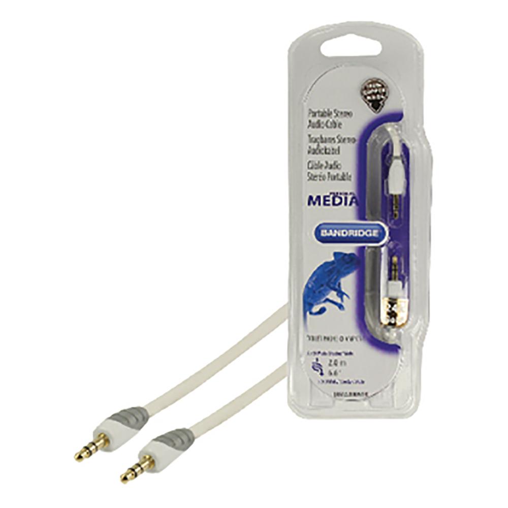 Buy Bandridge BBM22000W20 2 m Stereo Audio Cable, White at Best Price ...