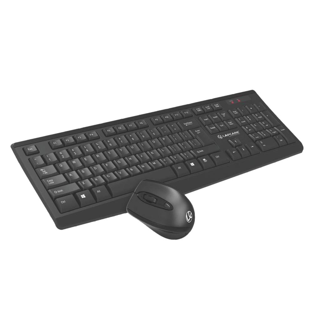 Buy Lapcare L901 Wireless Keyboard and Mouse Combo, Auto Sleep Function ...