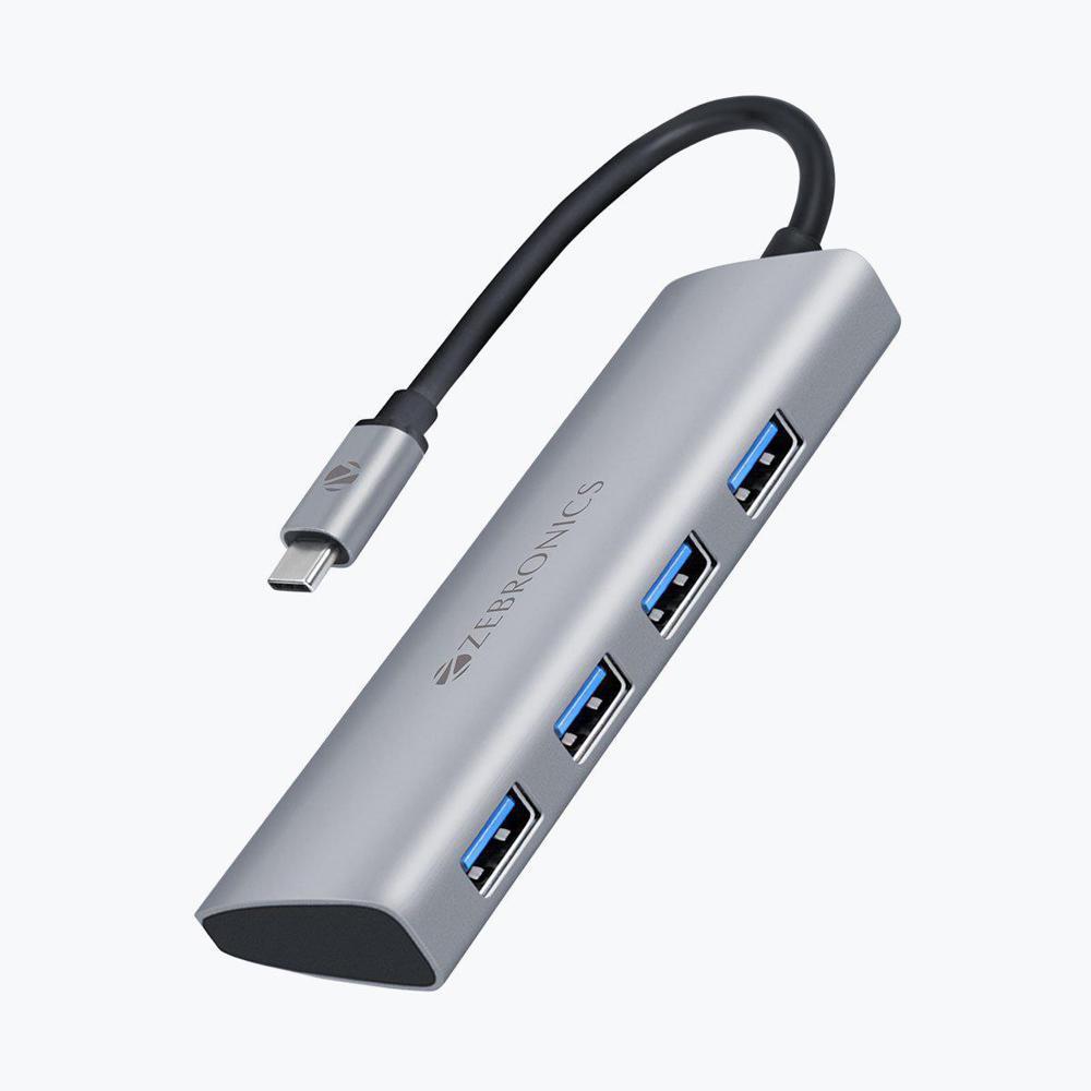 Buy Zebronics ZEB-TA500U 4 in 1 USB Type C Multiport Adapter at Best ...