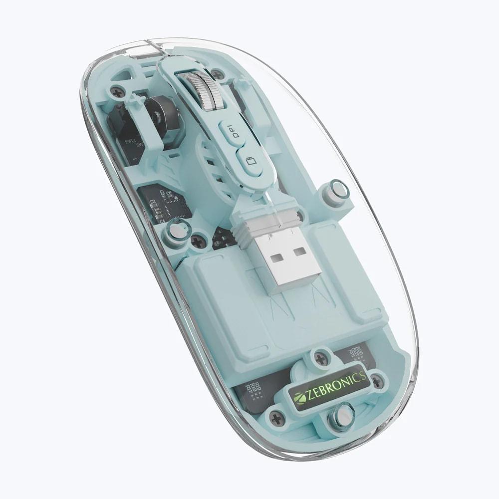 Buy Zebronics Sheer Wireless Optical Mouse, Blue at Reliance Digital