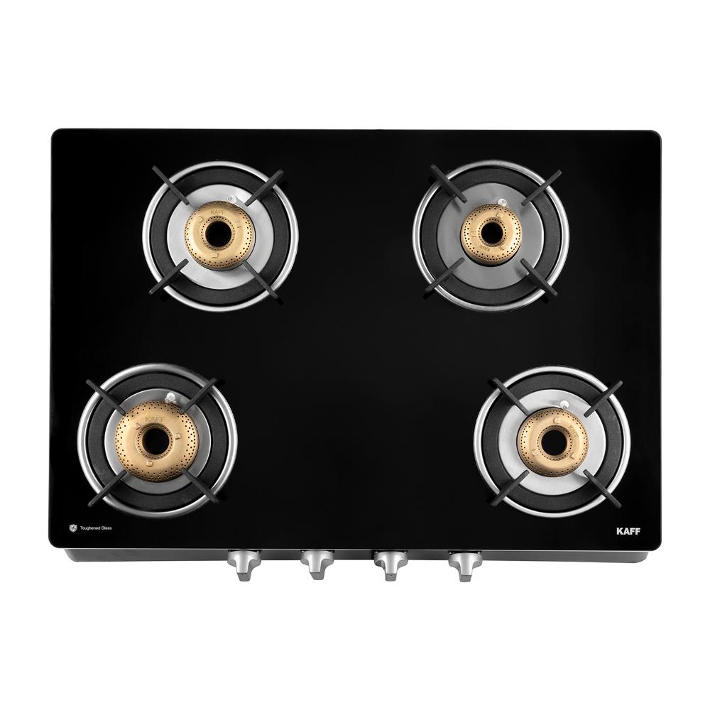 Buy Kaff CT CTAI694B 4 Burner Cooktop Black at Reliance Digital