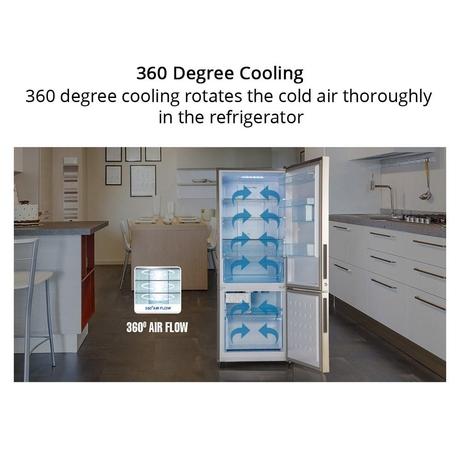 Buy Haier 320 litres Double Door Refrigerator, Mirror Glass HRB-3404PMG ...