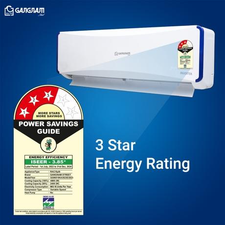 Buy GANGNAM 1.5 Ton 3 Star 5 in 1 Convertible Inverter Split AC ...