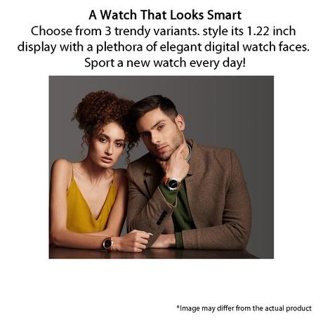 Noise NoiseFit Fusion Smart Watch, Vintage Brown